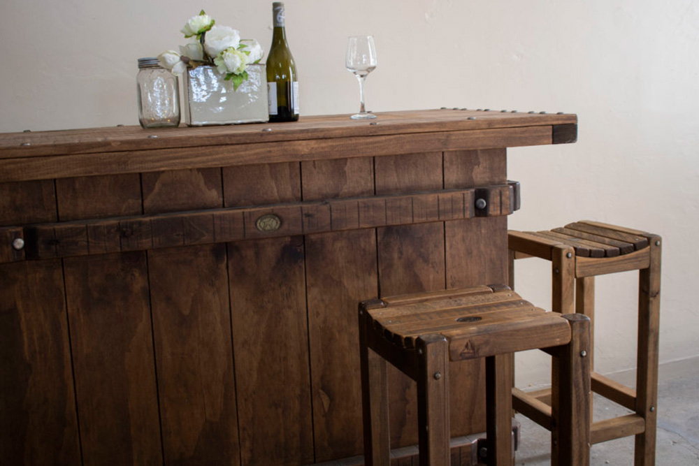 1.5m x 1.1m Woolpress Bar - Black Dog Furniture