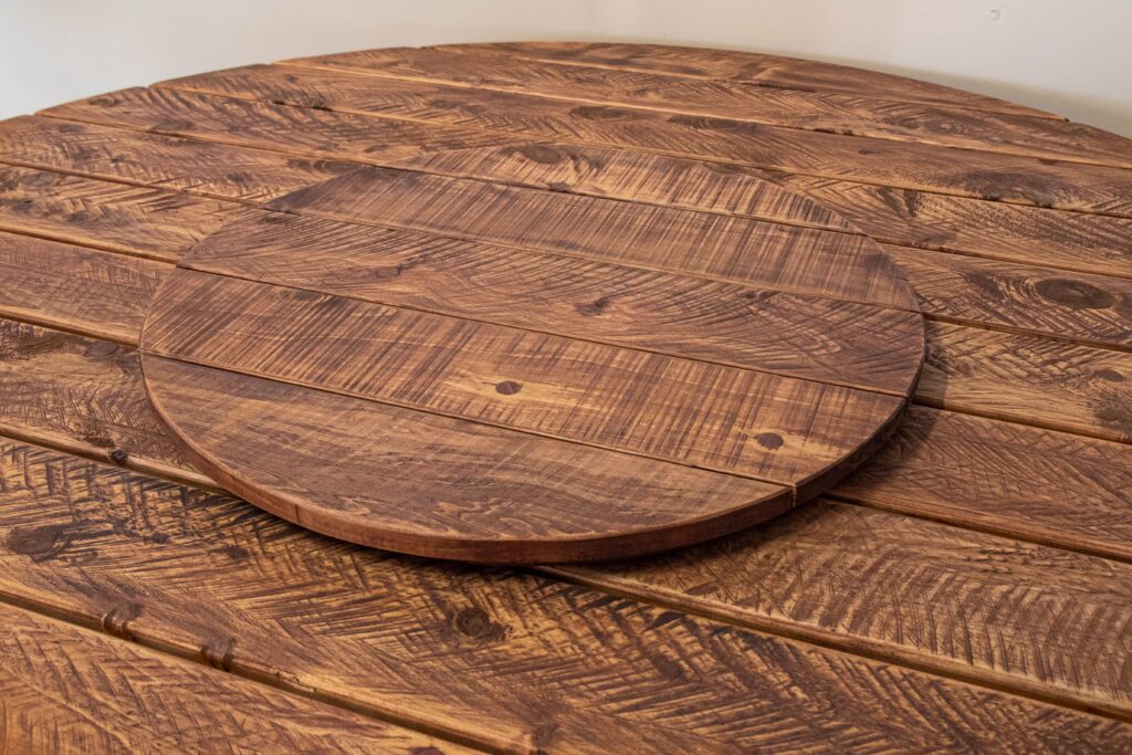 Woolpress Round Outdoor Table - Black Dog Furniture