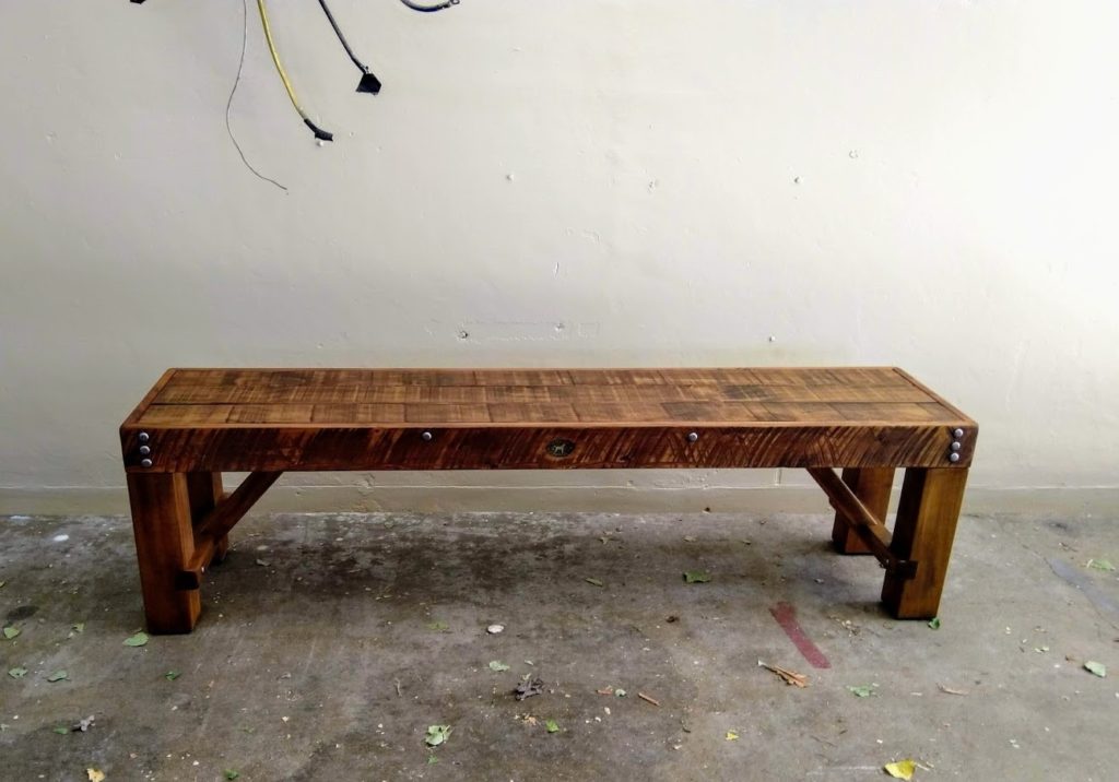 Solid Wood Pews - Black Dog Furniture